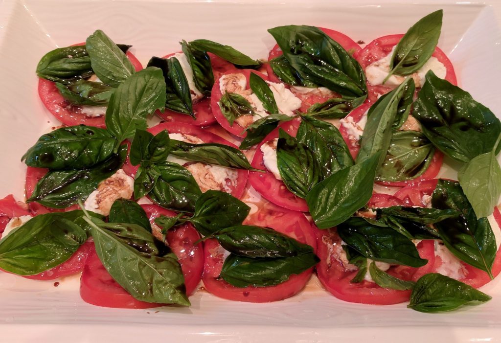 Tomato, Basil, and Mozzarella | Five Journeys