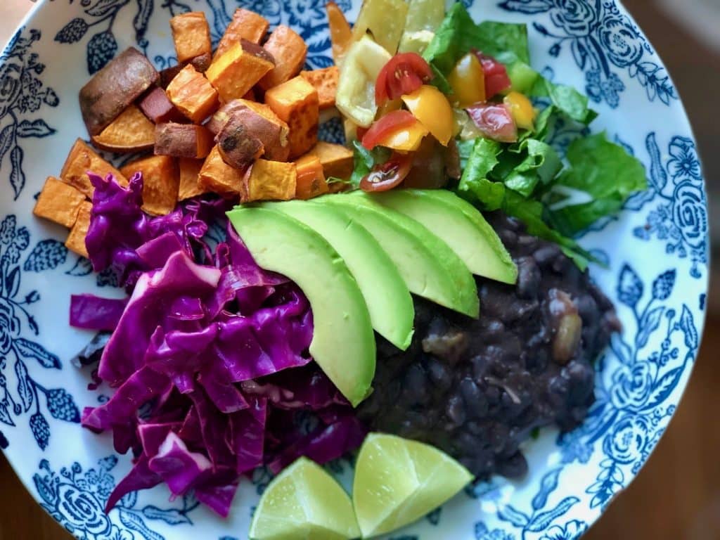 Vegan Black Bean Bowl | Five Journeys
